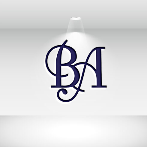 BA Letter Logo design, Graphic Alphabet Symbol - MasterBundles