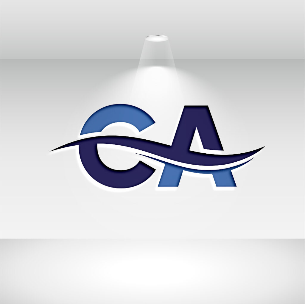 C A Initial Letter Logo Design - MasterBundles