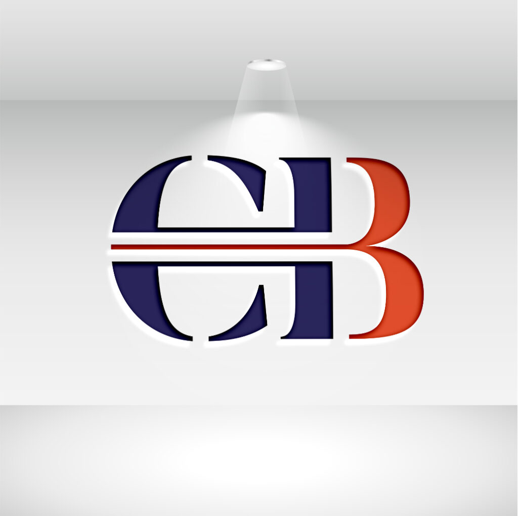 C B Initial Letter Logo Design - MasterBundles