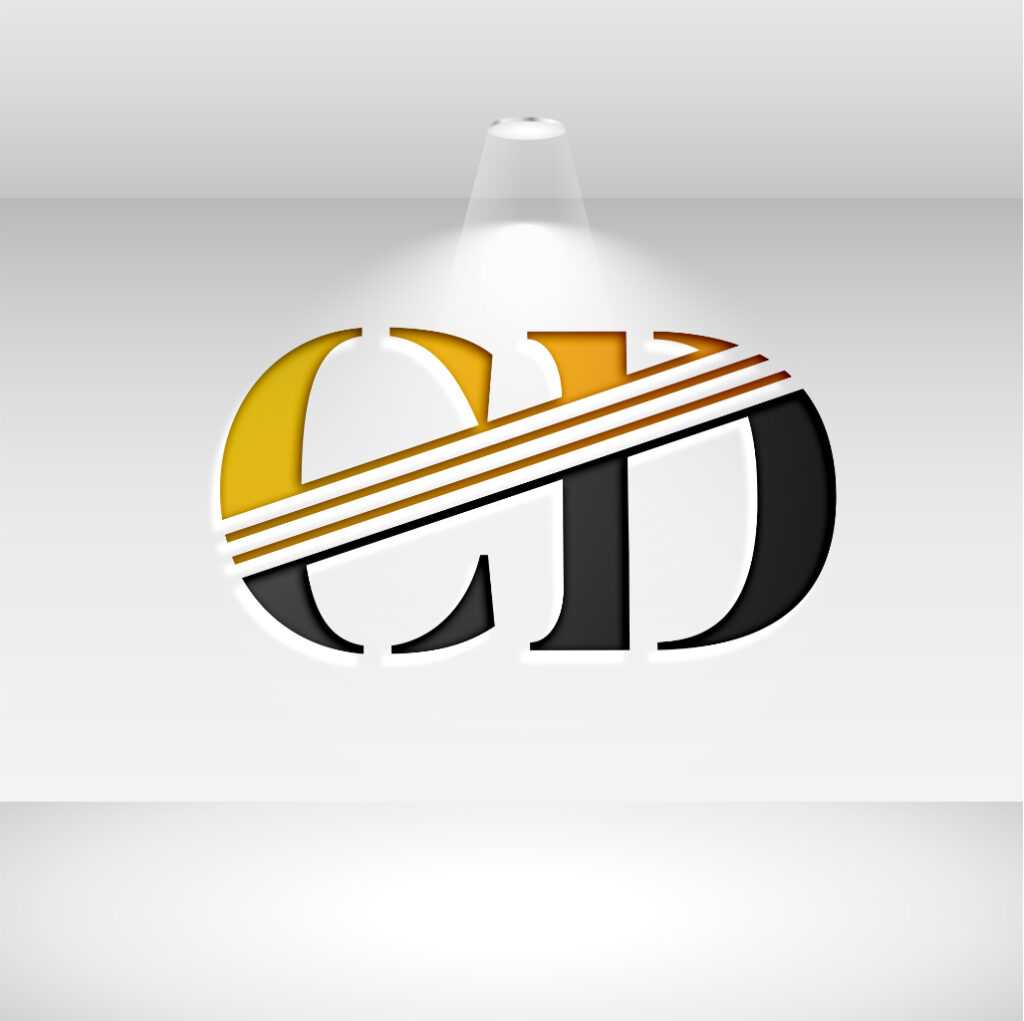 C D Initial Letter Logo design, Graphic Alphabet Symbol for Corporate ...