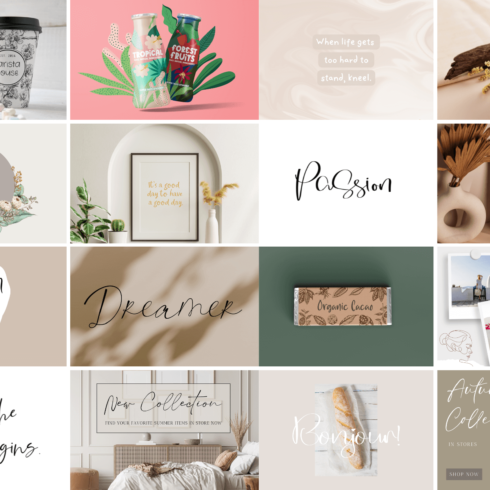 Hand-Lettered Bundle More Than 100 Fonts Included - MasterBundles