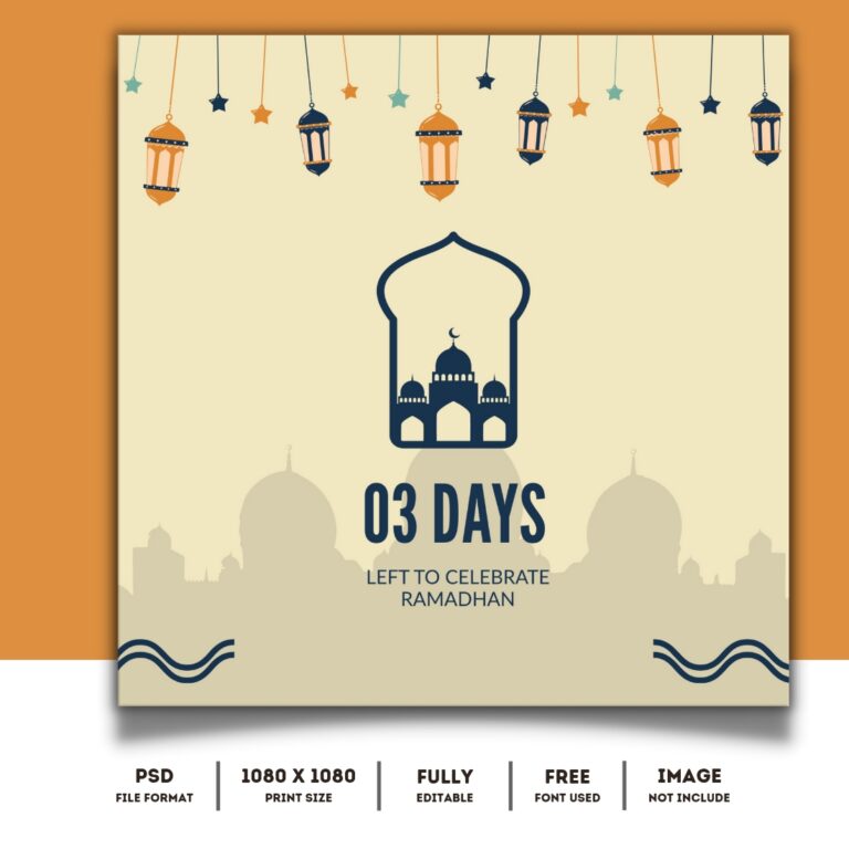 Ramadan Special Social Media Post Template | MasterBundles