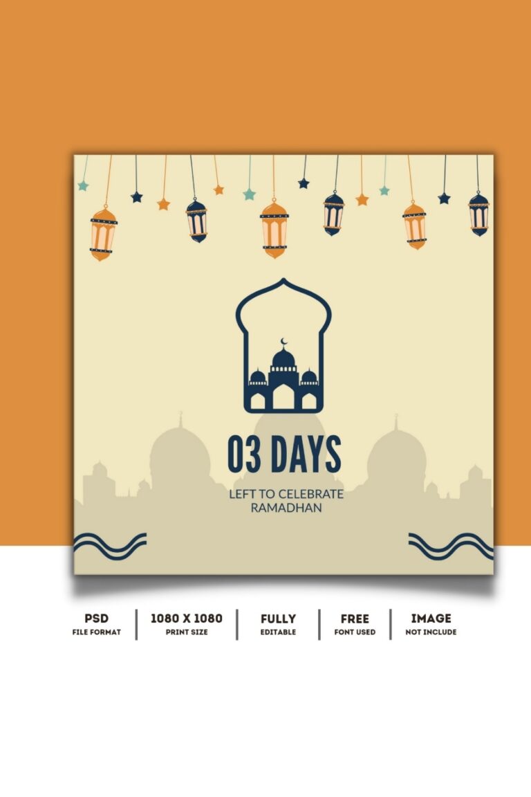 Ramadan Special Social Media Post Template | MasterBundles
