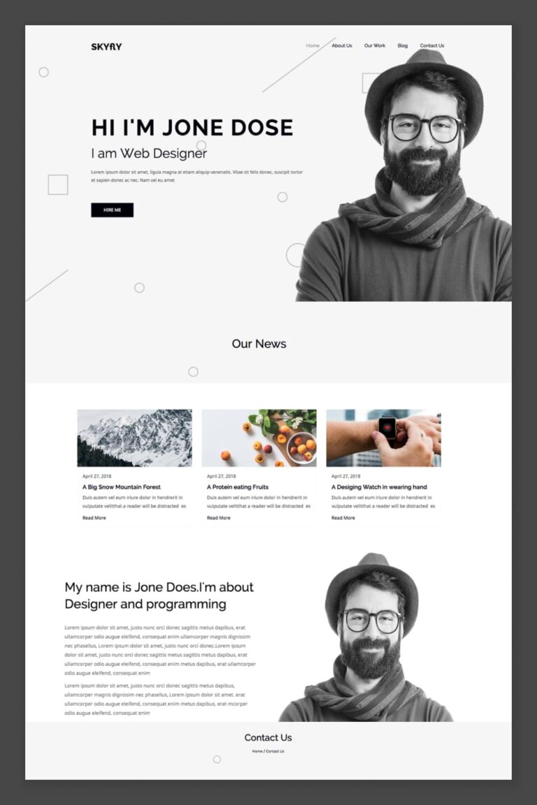 30+ Best Free WordPress Photography Themes 2023 - MasterBundles