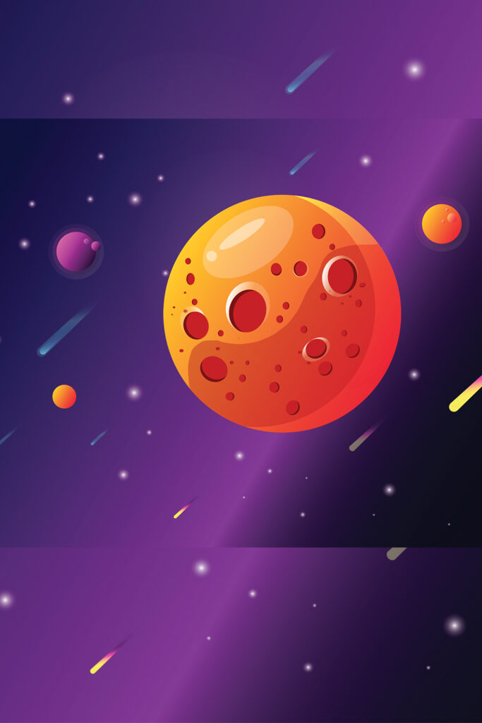 Illustrations Space Art - MasterBundles