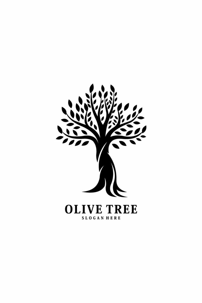 Olive Tree Logo Vector Design - MasterBundles