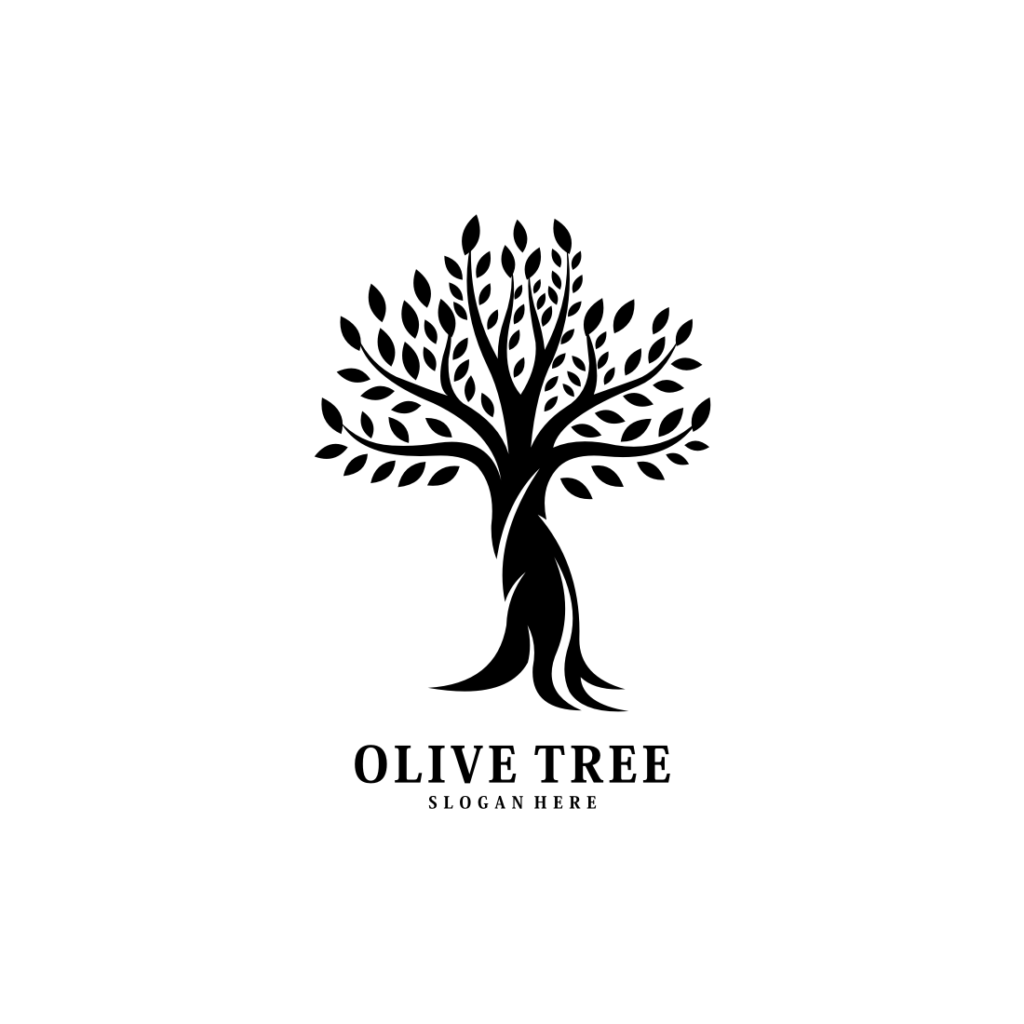 Olive Tree Logo Vector Design - MasterBundles
