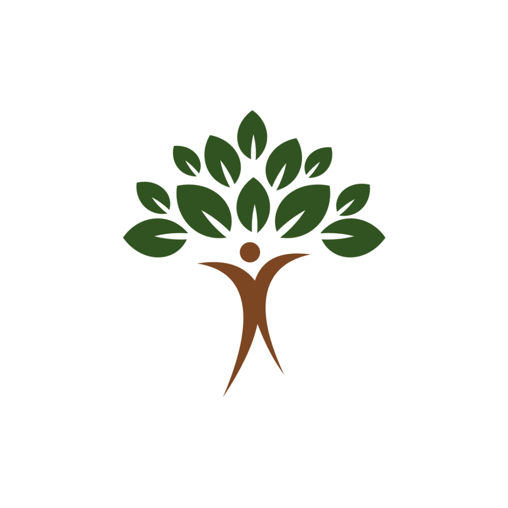 Tree Combined People Concept Logo Design Template - MasterBundles