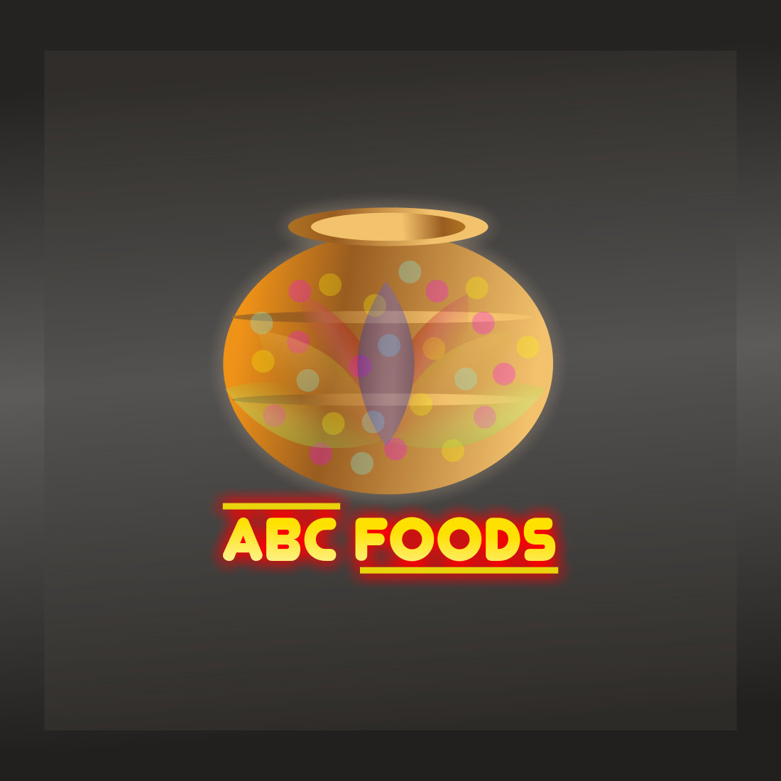 ABC Food Logo Design - MasterBundles