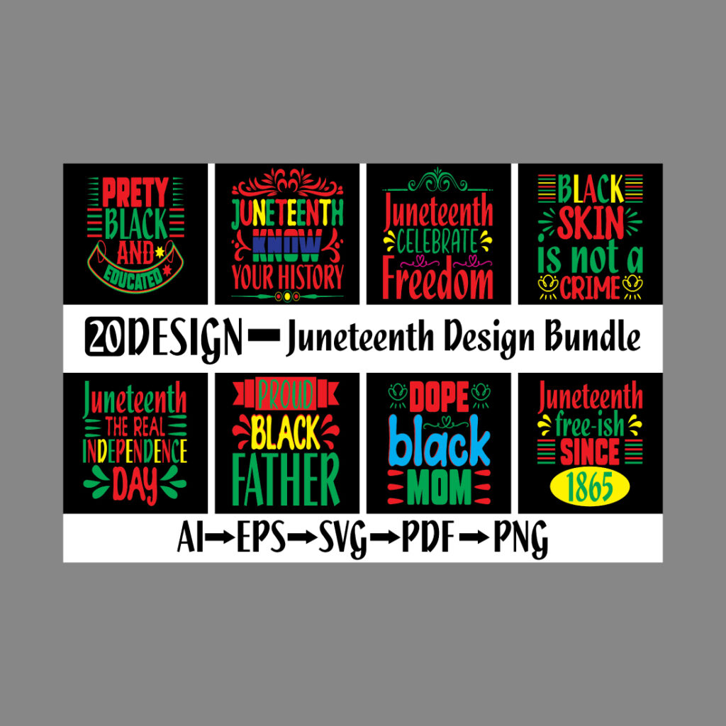 Juneteenth Design Bundle - MasterBundles