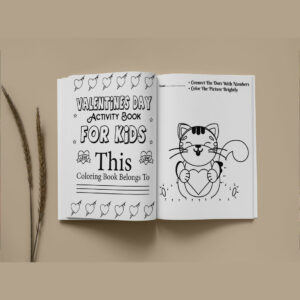 Valentines-Day-Activity Coloring Page Bundle For KDP - MasterBundles