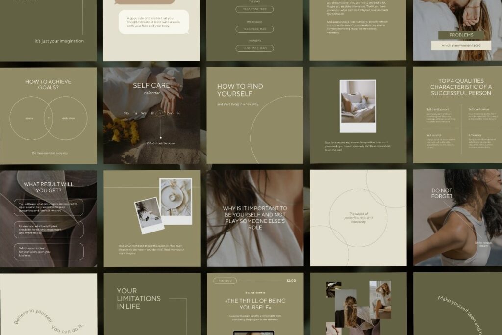 Multipurpose Instagram and Facebook Templates - MasterBundles