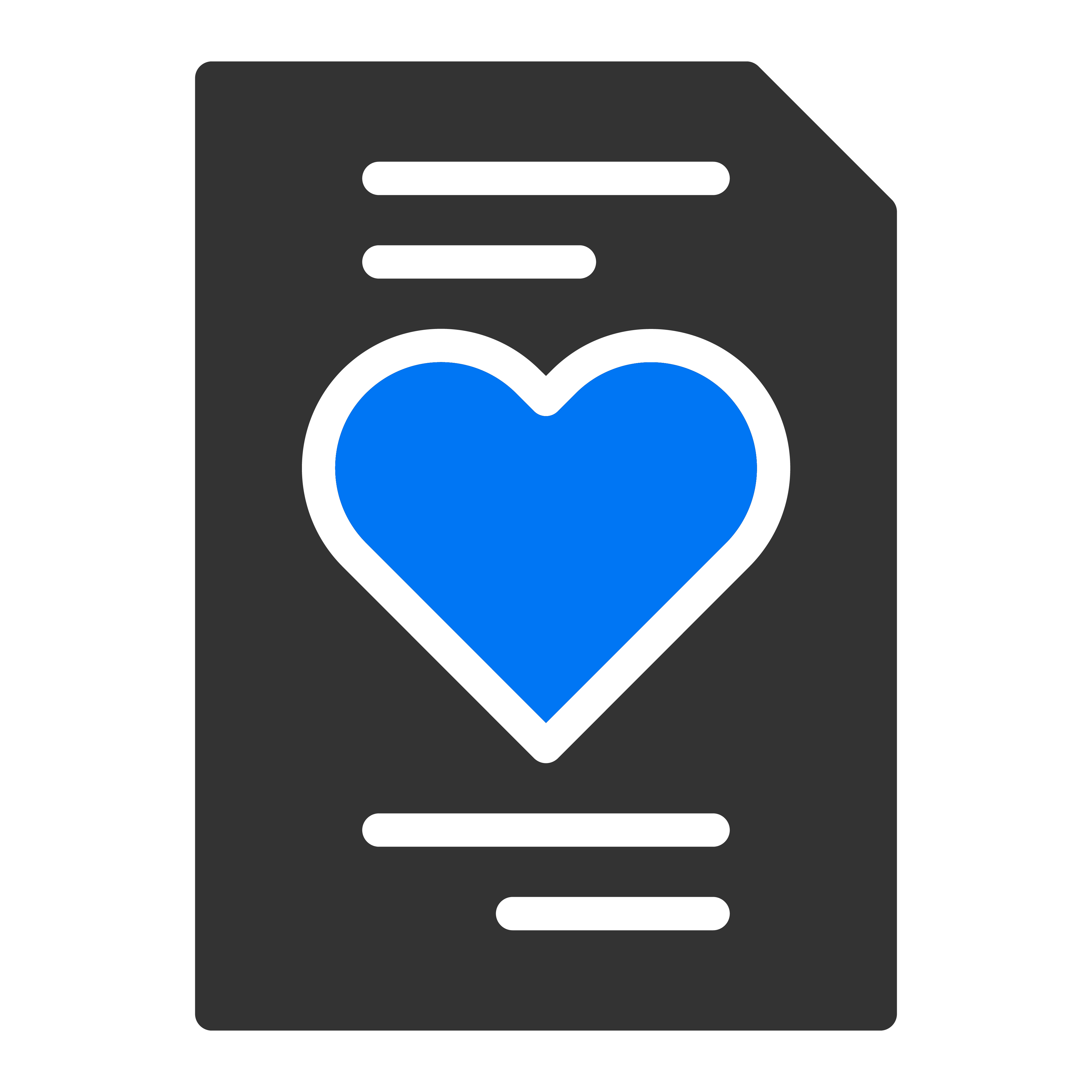Paper Valentine Solid Black Blue Icon Design - MasterBundles