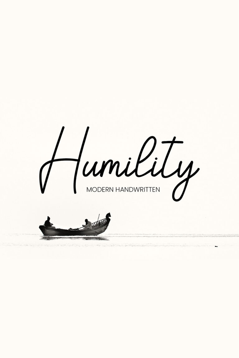 Humility Font - MasterBundles