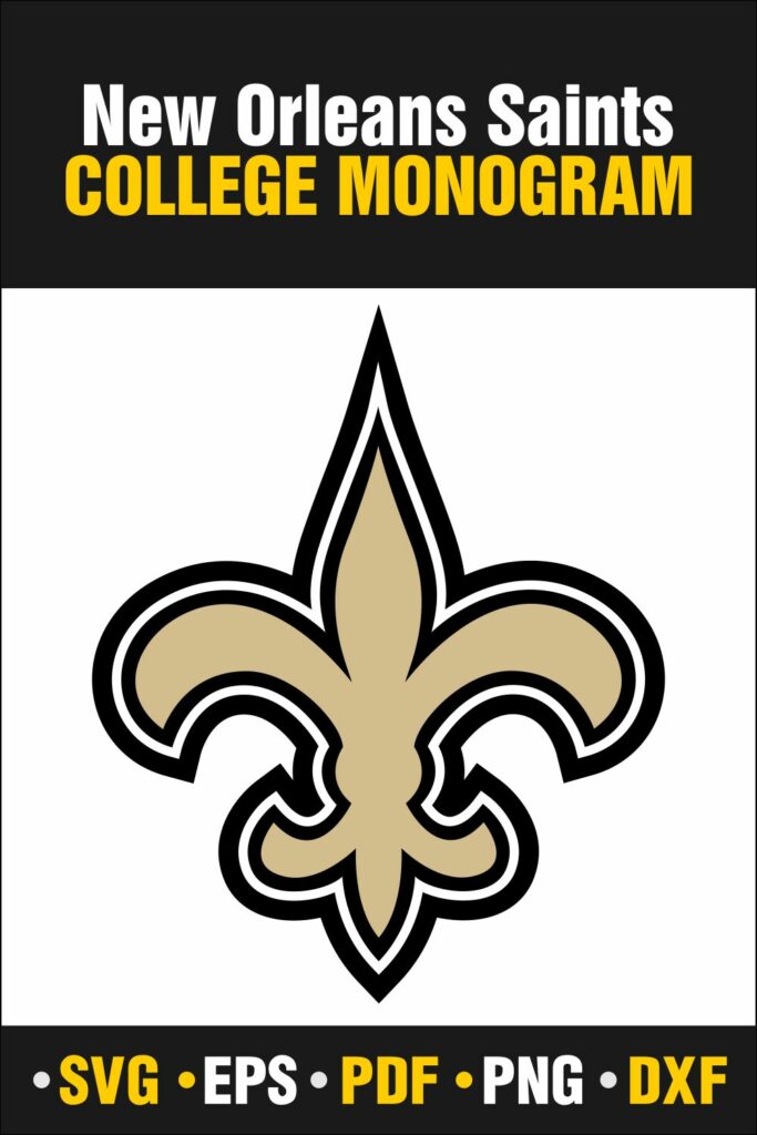 New Orleans Saints SVG, PDF, PNG, DXF, EPS - MasterBundles