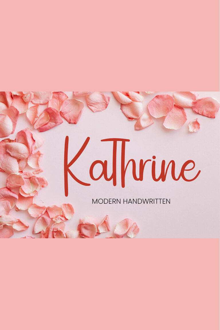 Kathrine Font - MasterBundles