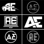 A E Initial Letter Logo design, Graphic Alphabet Symbol for Corporate ...