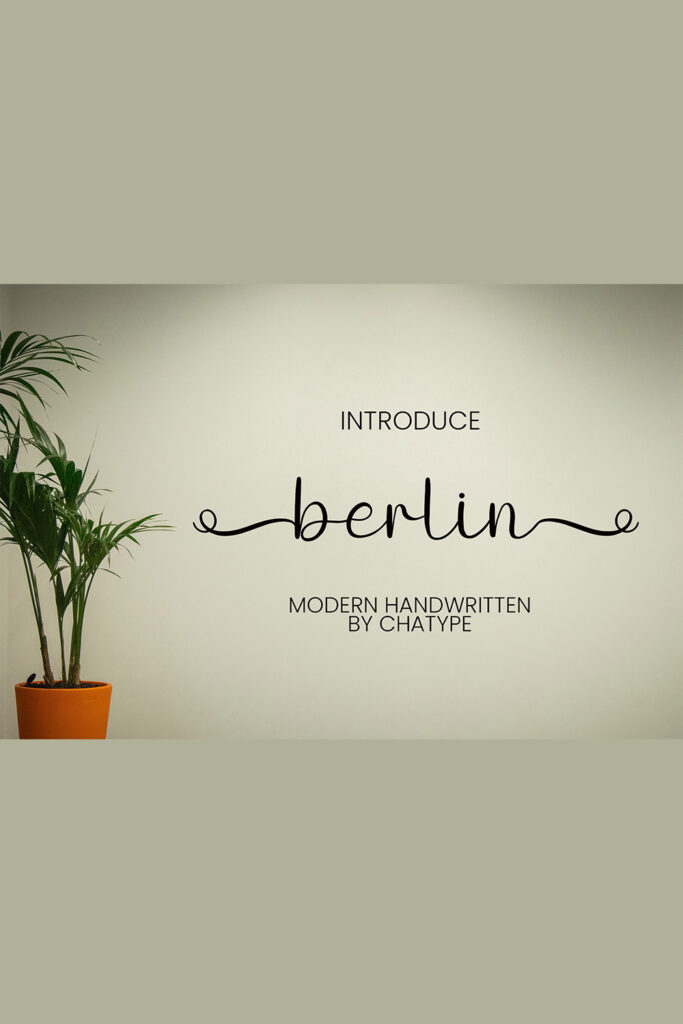 Berlin Font - MasterBundles