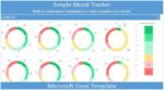 Simple Mood Tracker Template Tool for Microsoft Excel - MasterBundles