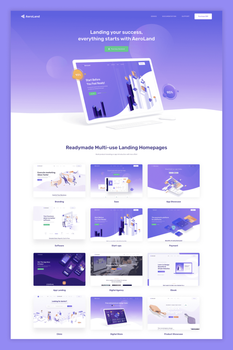 30+ Best Free WordPress Landing Page Templates 2023