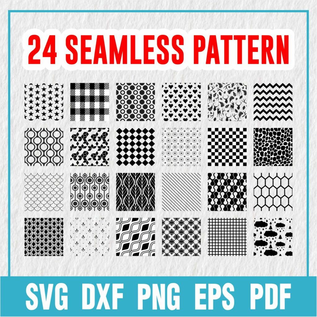 Patterns, Heart Pattern, Seamless and Christmas Pattern - MasterBundles