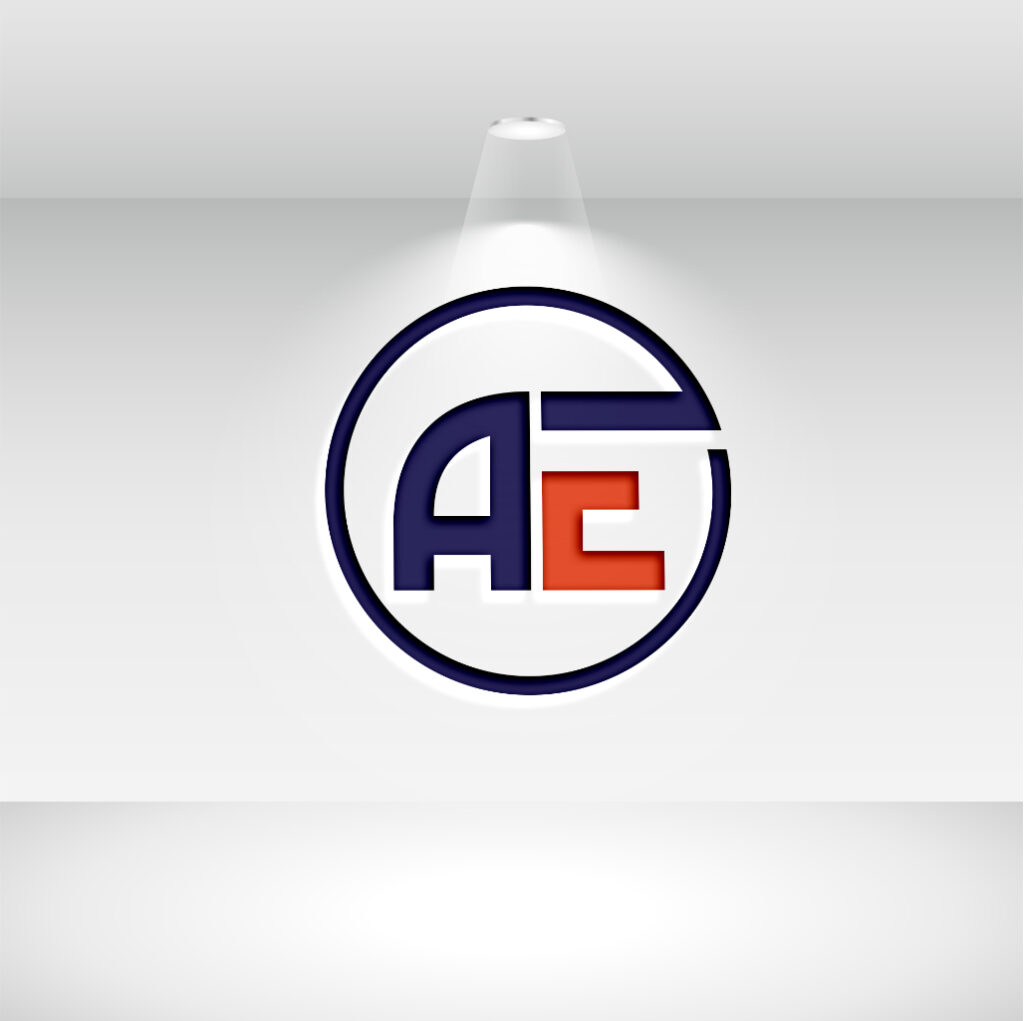 A E Initial Letter Logo design, Graphic Alphabet Symbol for Corporate ...