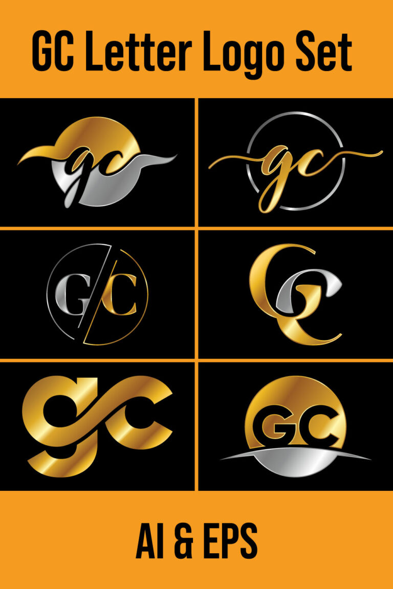 Initial Letter G C Logo Design Vector Template. Graphic Alphabet Symbol ...