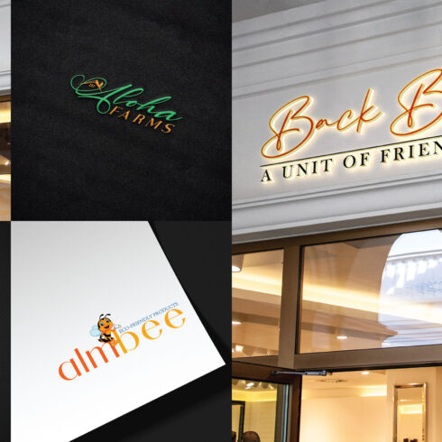 5 Modern, Minimalist Logo Combinations Design - MasterBundles