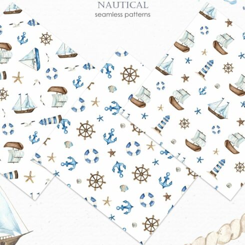 Nautical Watercolor Collection – MasterBundles