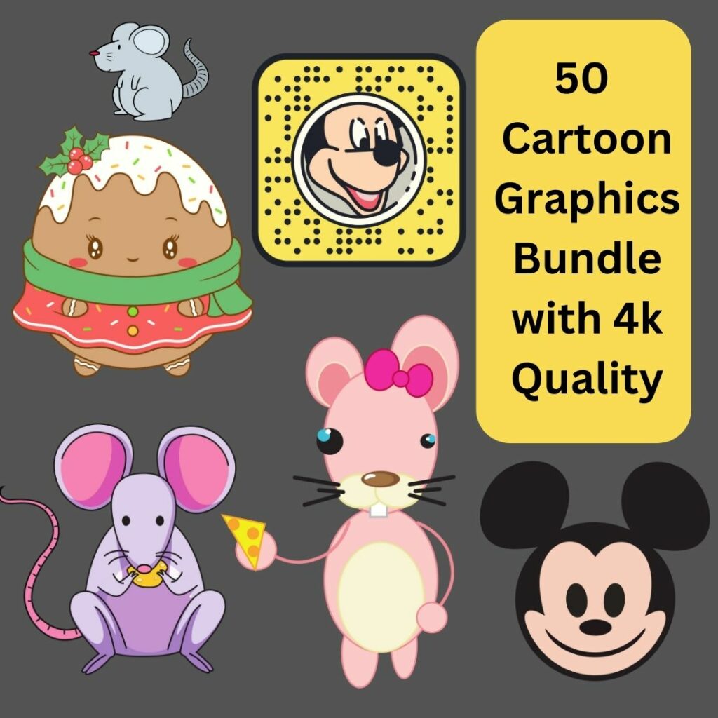 Cartoon Graphics Bundle - MasterBundles