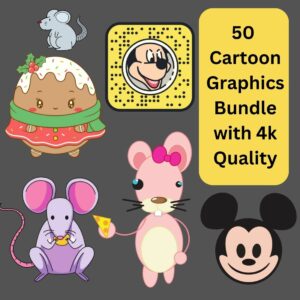 Cartoon Graphics Bundle - MasterBundles