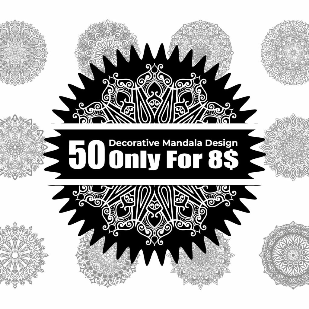 50 Decorative Mandala Design - MasterBundles