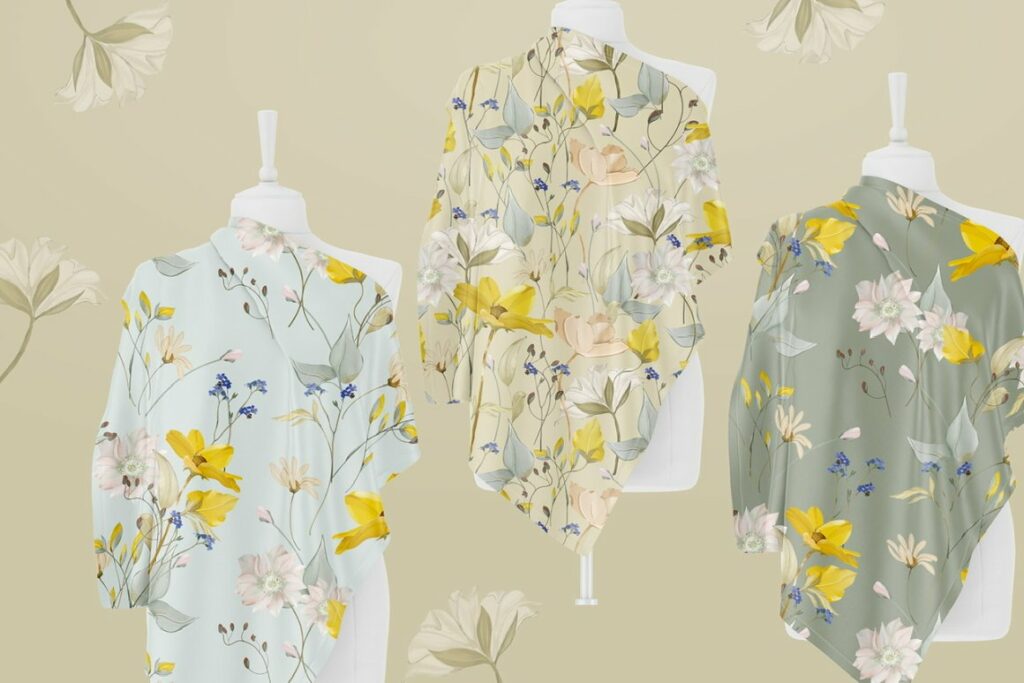 Meadow Wildflower And Spring Pattern – MasterBundles