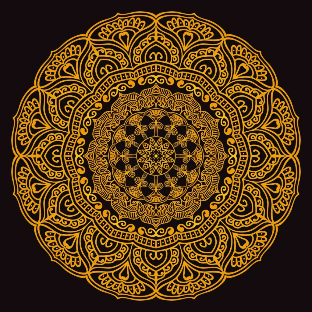 Royal Mandala Background Design - MasterBundles