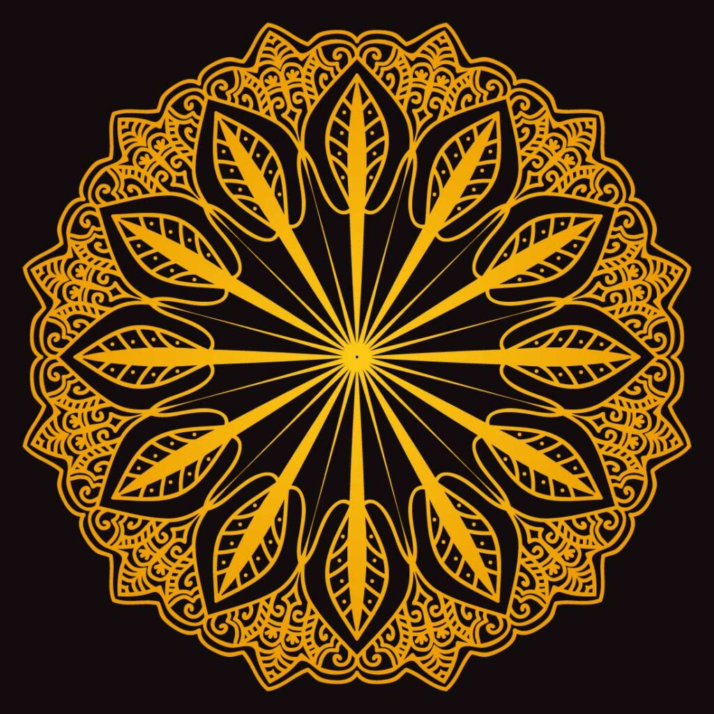 Simple Mandala Design - MasterBundles