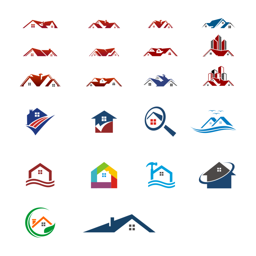 Set of Home Logo Vector | MasterBundles