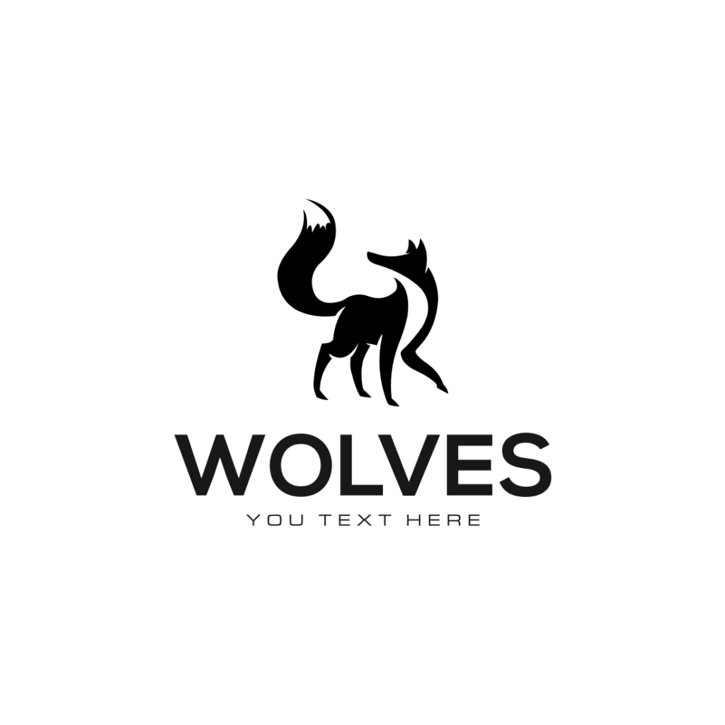 Wolf Animal Logo