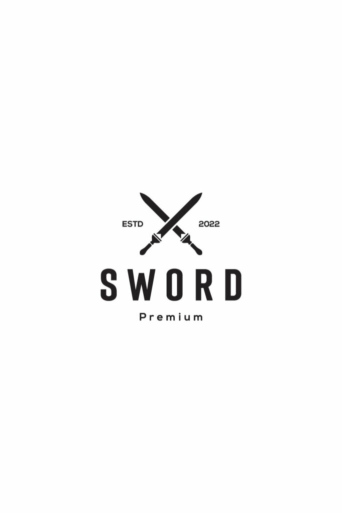 Sword Logo Design | MasterBundles