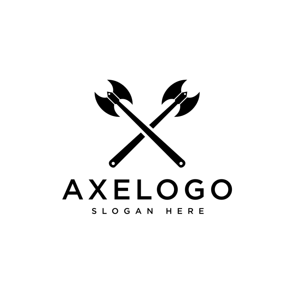 axe logo vector design | MasterBundles