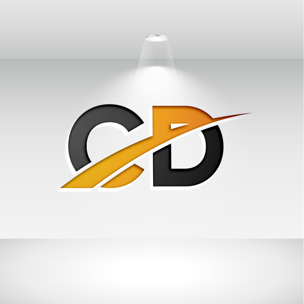 C D Initial Letter Logo design, Graphic Alphabet Symbol for Corporate ...