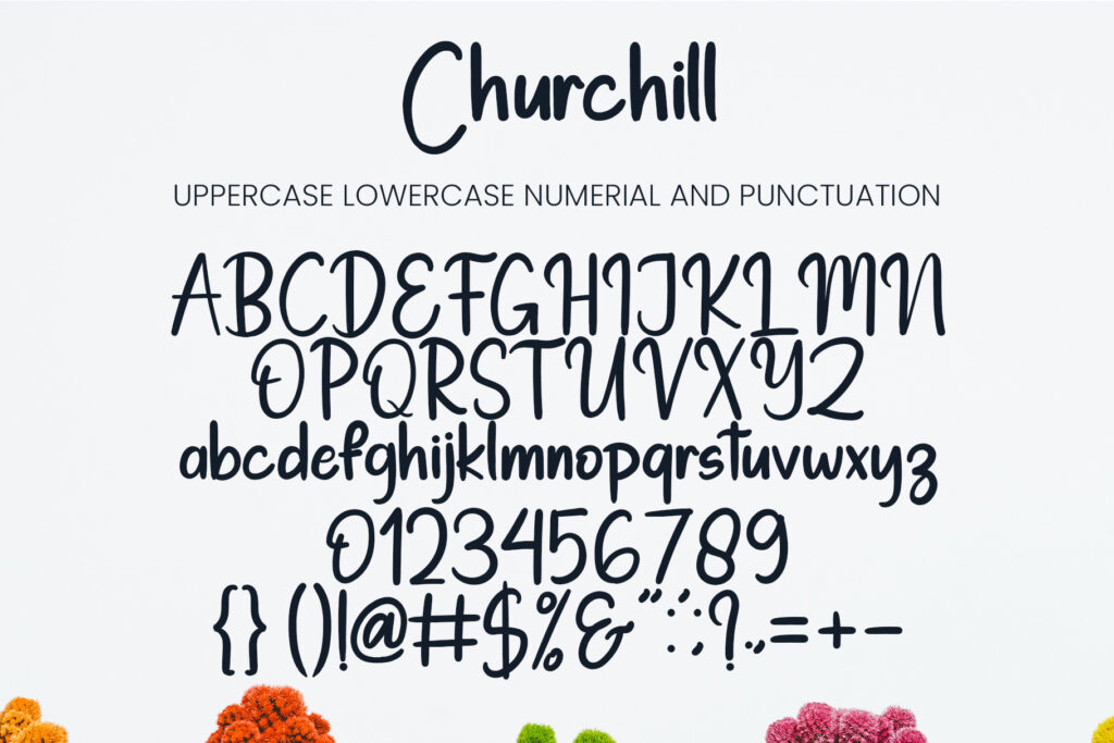 Churchill Font - MasterBundles