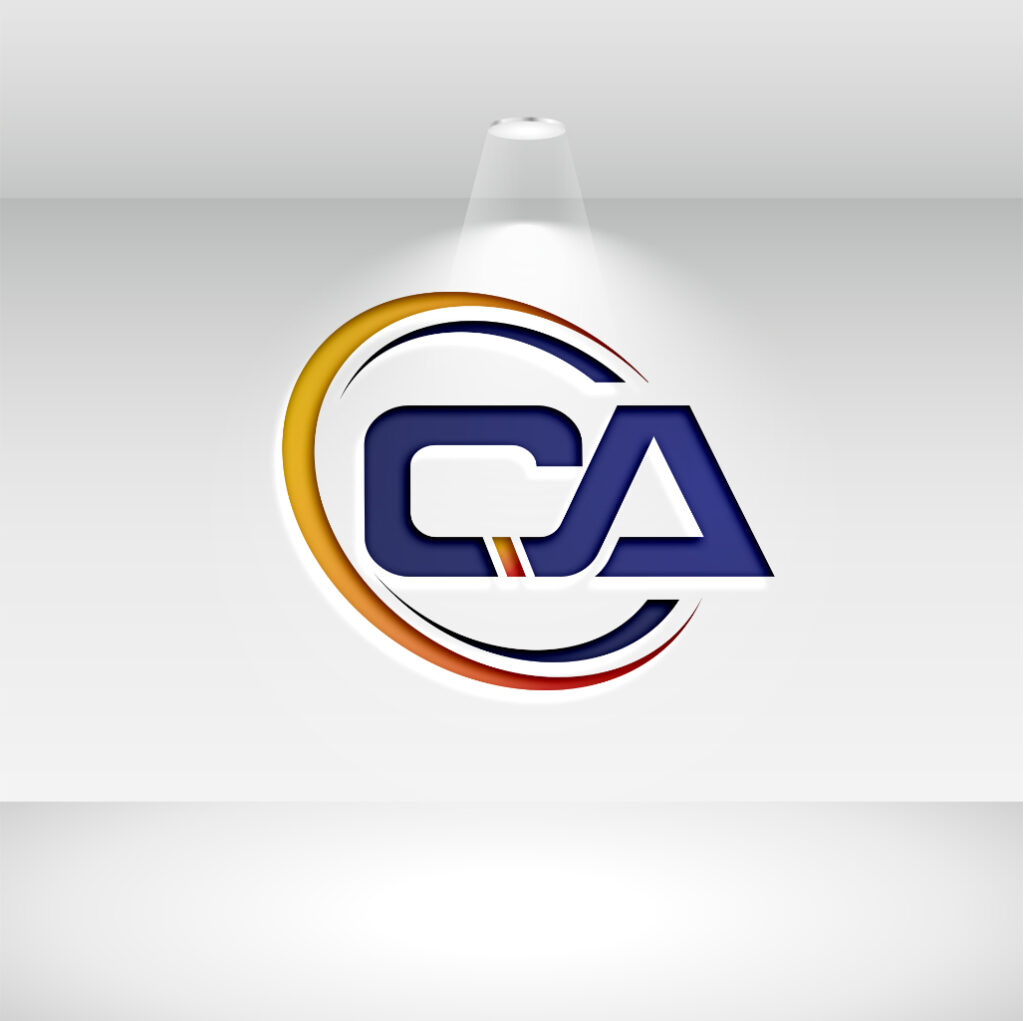 C A Initial Letter Logo design, Graphic Alphabet Symbol for Corporate ...