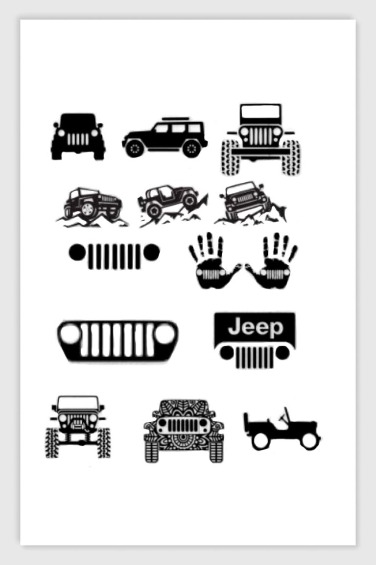 20+ Jeep SVG Free and Premium Designs 2023 - MasterBundles