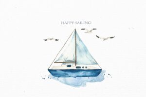 Nautical Watercolor Collection – MasterBundles