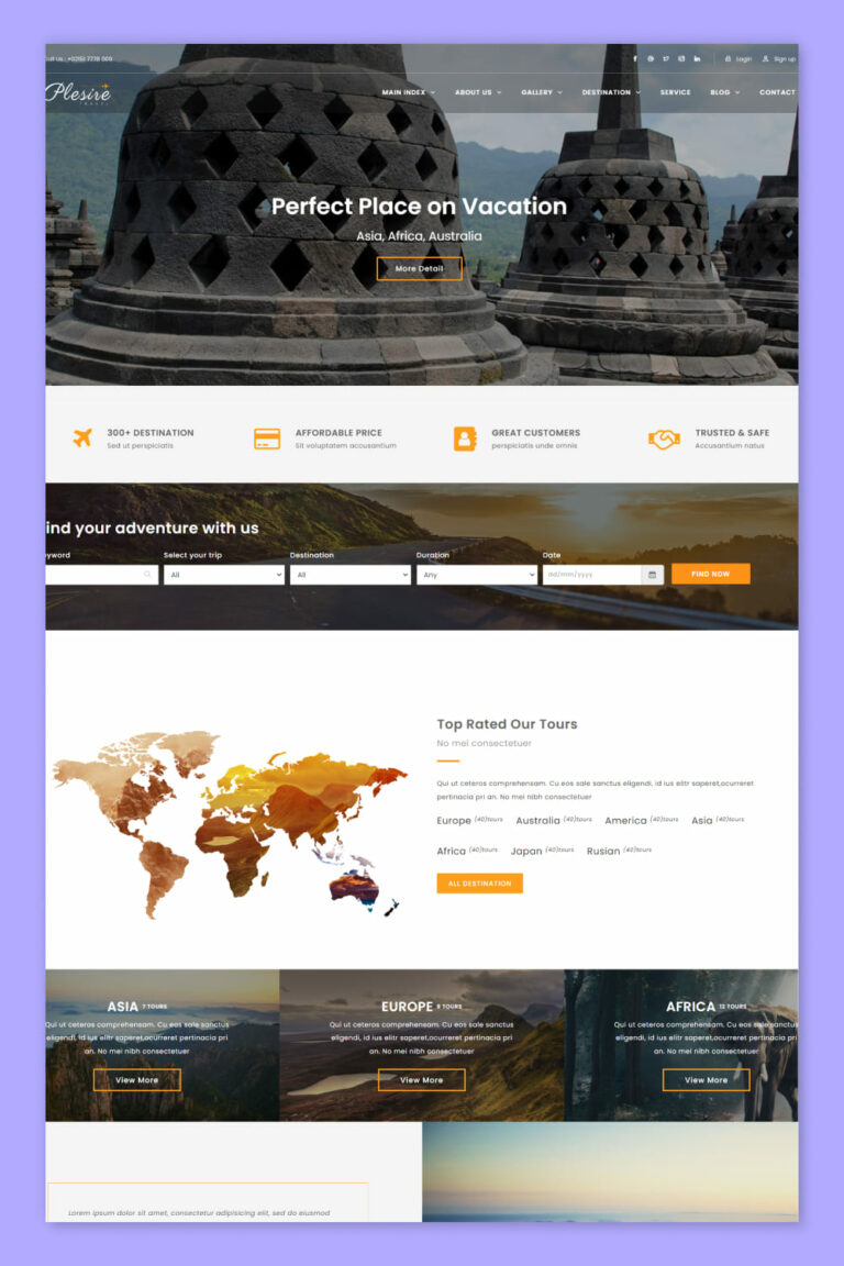 30+ Best WordPress Themes for Travel Blogs 2023 - MasterBundles