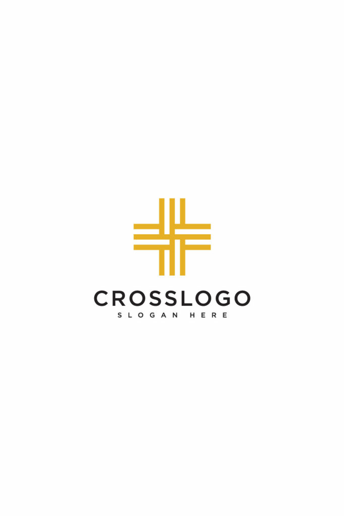 cross logo vector design | MasterBundles
