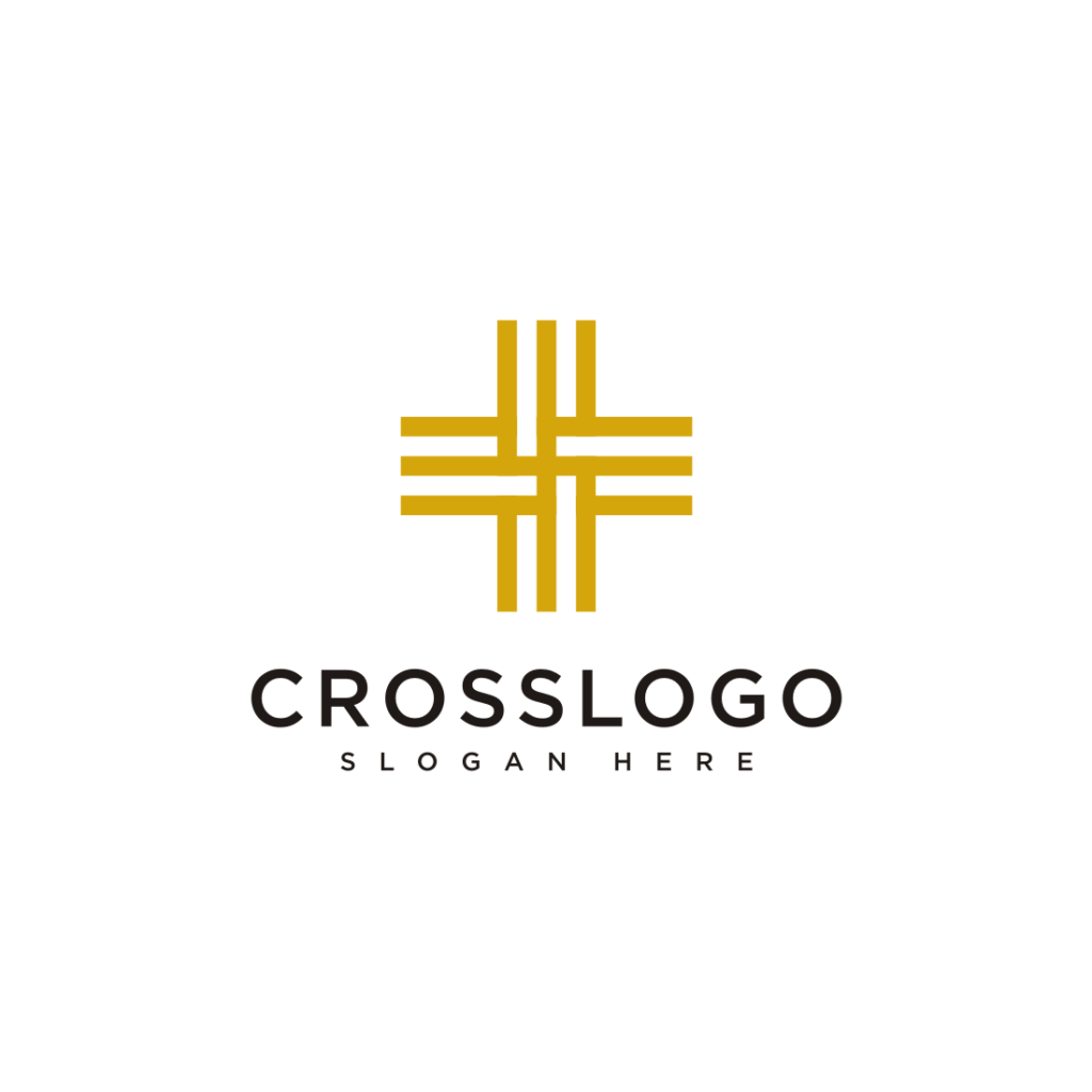 cross logo vector design | MasterBundles