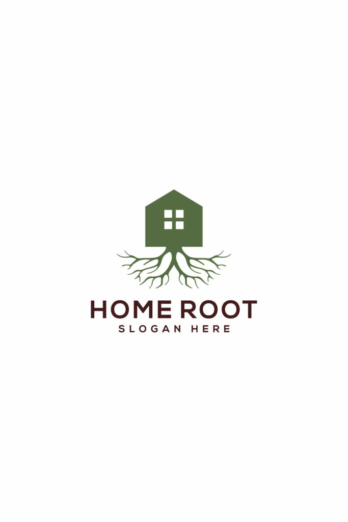Home Root Logo Vector Design | MasterBundles