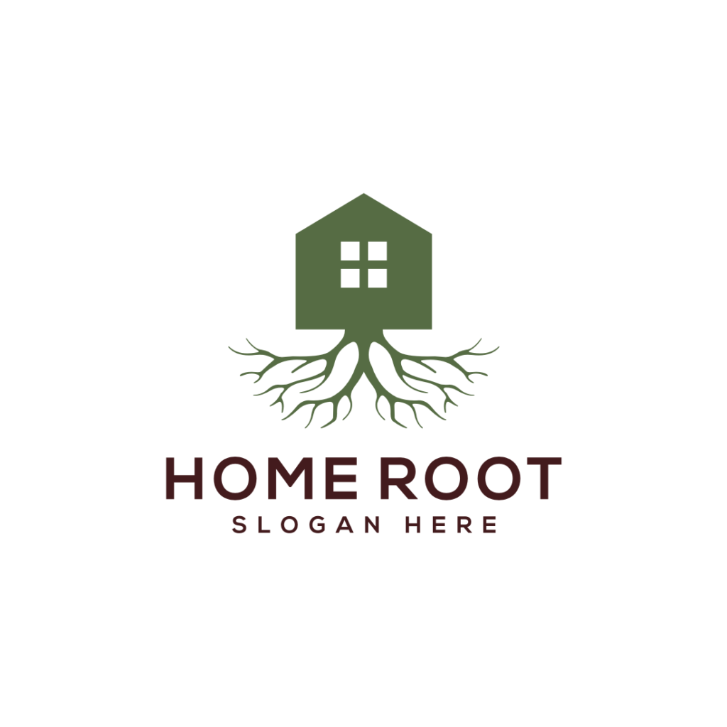 Home Root Logo Vector Design | MasterBundles