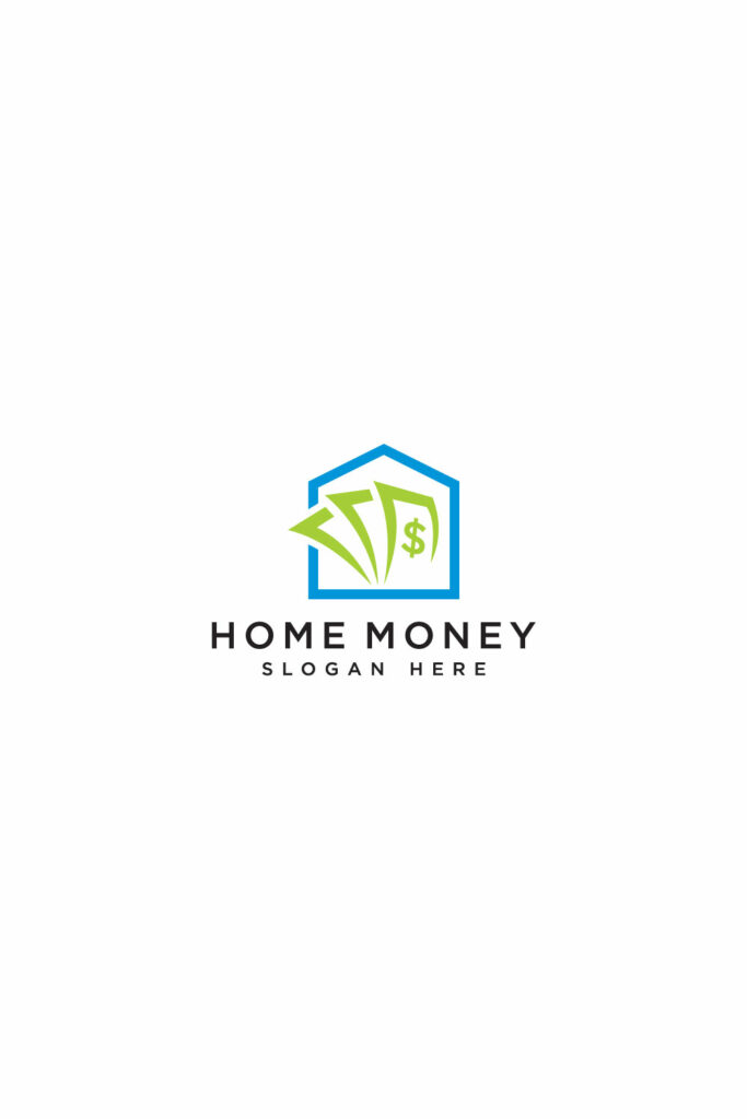 Home Money Logo Vector Design | MasterBundles